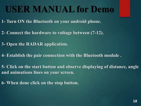 Arduino Radar System PPTX Operating Systems Computer Software And Applications