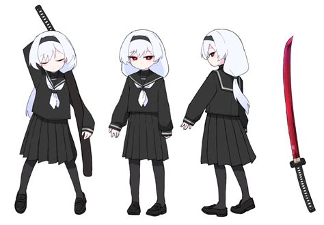 Safebooru 1girl Black Hairband Black Pantyhose Black Sailor Collar