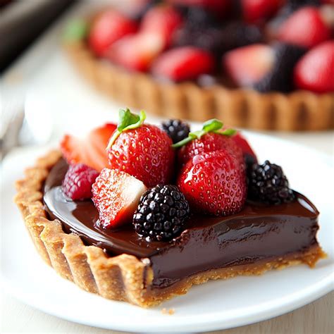 Chocolate Fruit Tart Recipe