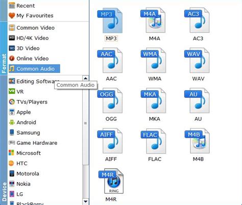 Convert Media Files To Audio Files EaseFab Video Converter Ultimate User Guide