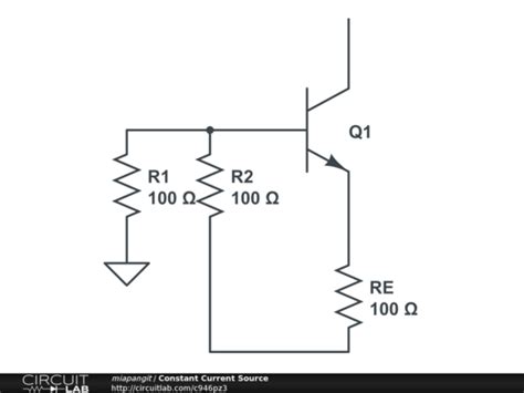 Constant Current Source CircuitLab