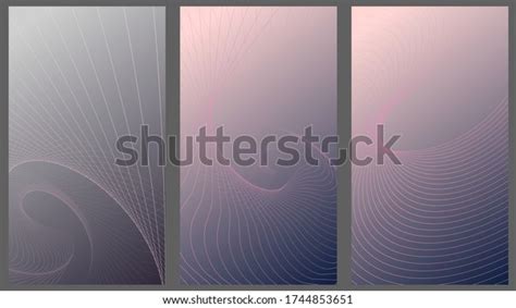 Simple Light Abstract Swirl Line Pattern Stock Vector Royalty Free 1744853651 Shutterstock