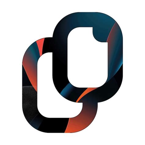 Premium Photo Duplicate Icon Cyan Orange Waves Texture