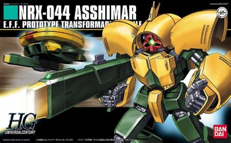 Bandai Hguc 054 Gundam Nrx 044 Asshimar 1144 Scale Kit