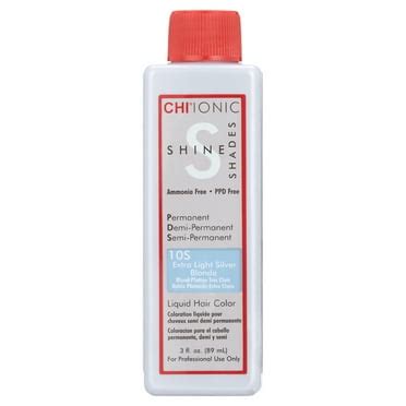 Ionic Shine Shades Liquid Hair Color Gold By Chi For Unisex 3 Oz