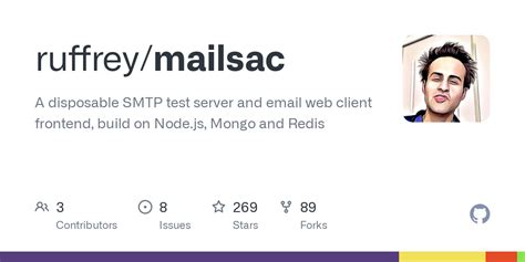 github ruffrey mailsac a disposable smtp test server and email web