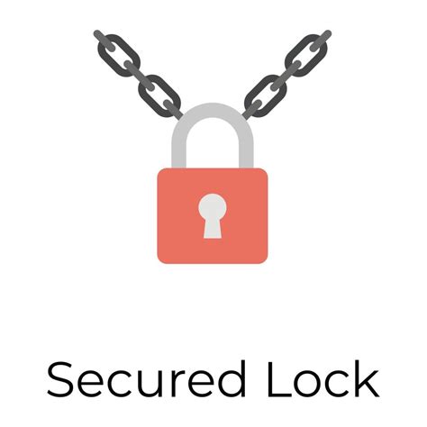 Trendy Secure Padlock 14550122 Vector Art At Vecteezy