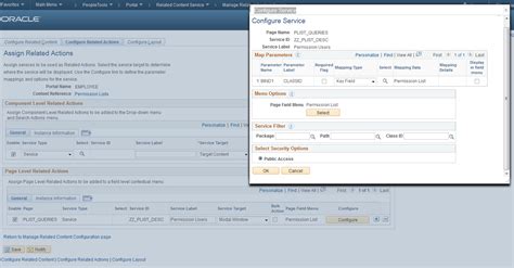 peoplesoft development peoplesoft query related content service