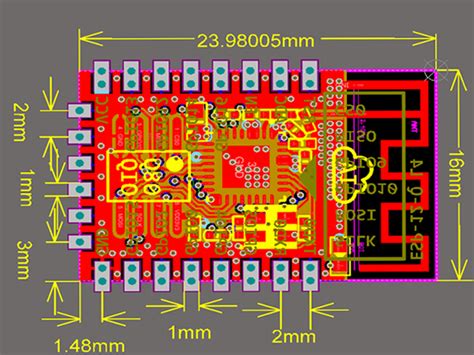 Esp8266 Esp 12f Módulo Transceptor Wifi Serial Electronilab
