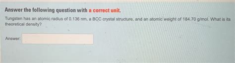Solved Choose All Correct Statements About The Crystal