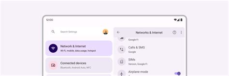 Canonical Layouts Material Design