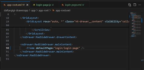 javascript nativescript obtaining another upper view from button of