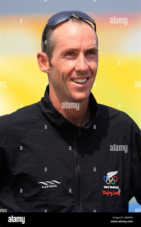 New Zealands Bevan Docherty After Winning The Bronze Medal During The Mens Triathlon At The