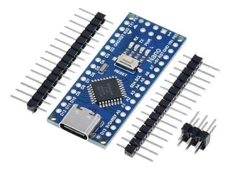 Placa Nano Tipo C Atmega328p Compatível Com Arduino Cabo