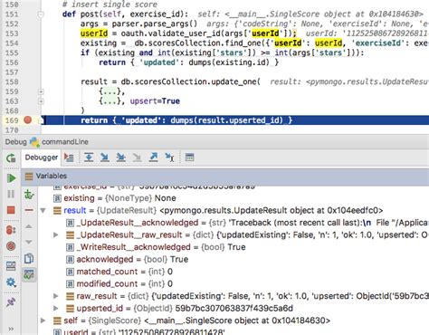 A View Of Code That Has Paused On A Breakpoint Inside Pycharm Download Scientific Diagram A View Of Code That Has Paused On A Breakpoint Inside Pycharm Download Scientific Diagram