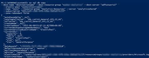 Invalid Status Accepted When Using The `az Sql Db Copy` Command · Issue 23472 · Azureazure