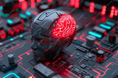 Machine Communication Neural Integration Ai Interaction System Processing And Brain Processing