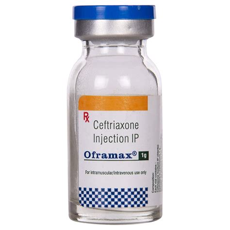 Ceftriaxone Injection Antibiotic Powder For Bacterial Infections