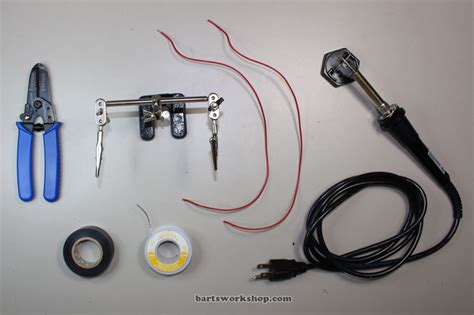 How To Solder Two Wires Together BartsWorkshop