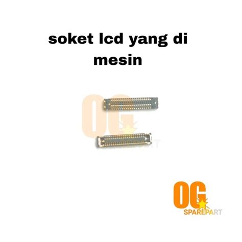 Jual Conector Lcd Oppo Redmi Note Konektor Lcd Soket Yang Di Mesin Pin Shopee Indonesia