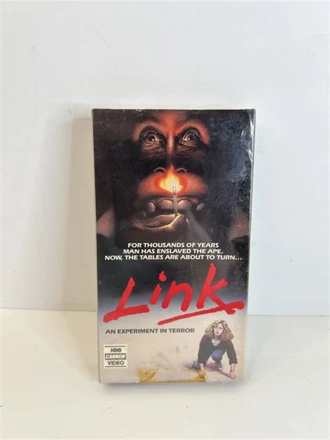 Rare Link Vhs Hbo Cannon 1986 Elisabeth Shue Horror Terror Oop