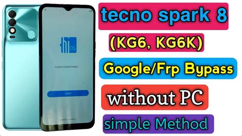 Tecno Spark Kg Frp Google Account Bypass Android Tecno Kg K Frp Unlock New Method