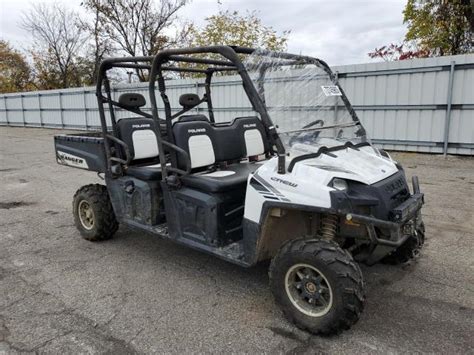Salvage Motorcycles And Powersports 2012 Polaris Ranger 800 Crew Eps For Sale At Crashedtoys Pa