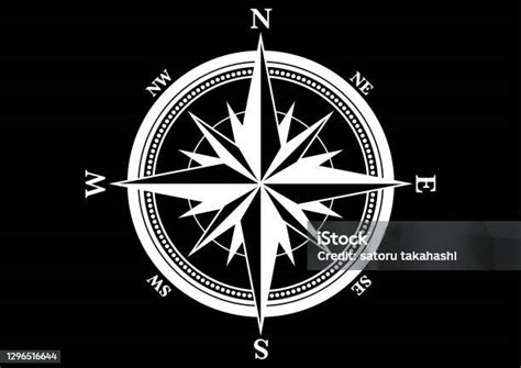 Vector Image Material Of Compass Stock Illustration Download Image