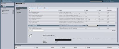Disable Syslog On Esxi 703 Vmware Vsphere