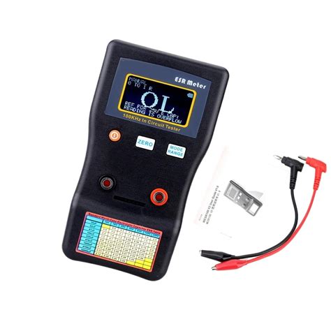 Capacitance Ohm Meter Professional Measuring Internal Resistance Of