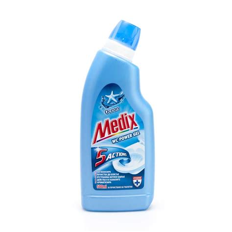 Препарат за почистване на тоалетна чиния 500мл гел Power Gel Океан ⋆ Masterhaus
