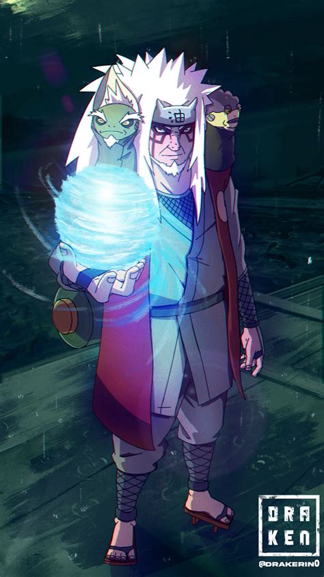 Artstation Jiraiya Naruto Fanart