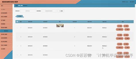 【附源码】java计算机毕业设计酒店在线预约咨询小程序（程序lw部署）苏苏酱 ゛计算机毕设源码程序的博客 Csdn博客