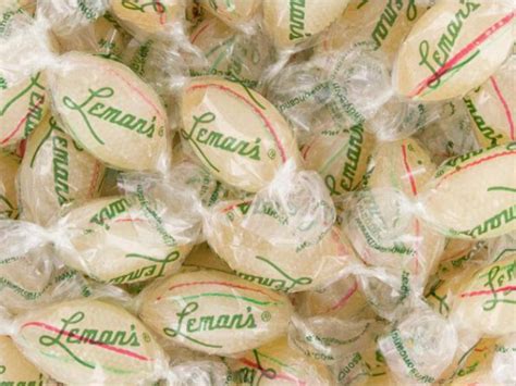 Lemans Mints Football Shaped Peppermints Individually Wrapped Hard