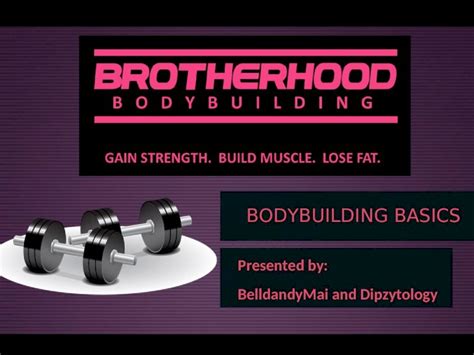 ppt bodybuilding basics dokumen tips
