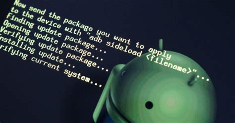 Guide How To Use Adb Sideload To Update A Nexus Without Root Or