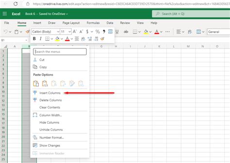 How To Insert Columns And Rows In Microsoft Excel Mobile Desktop And Web