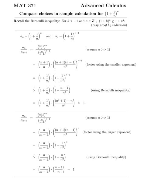 Assignment Questions Advanced Calculus I Mat 371 Docsity