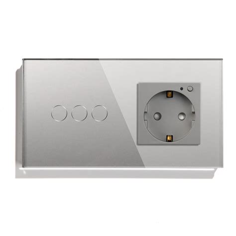 Bseed Eu Standard Smart Socket Wifi Touch Switches Vicedeal