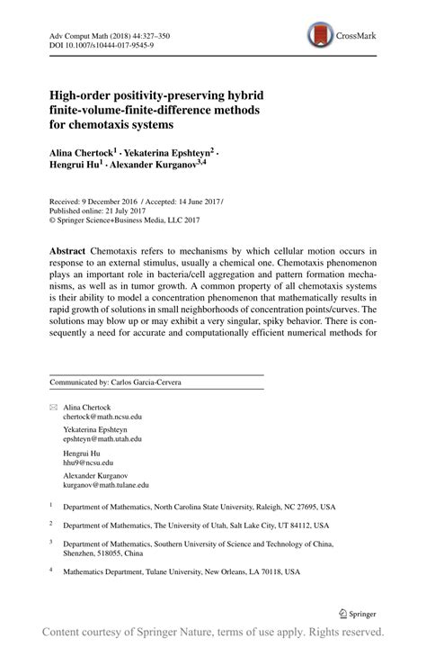 High Order Positivity Preserving Hybrid Finite Volume Finite Difference Methods For Chemotaxis
