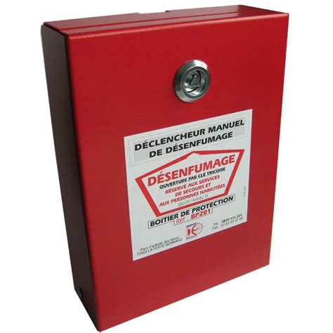 boitier de protection d sécurité incendie