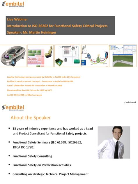 Iso 26262 Webinar Pdf Verification And Validation Product Lifecycle