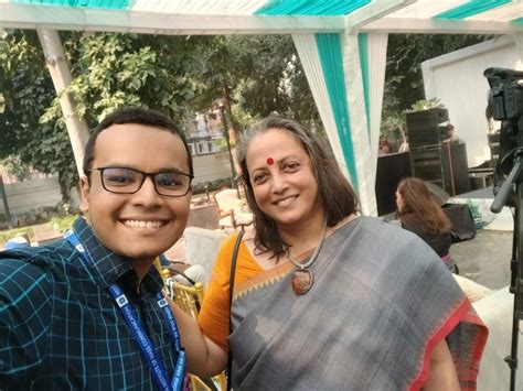 Its Always A Pleasure To Meet Reshmi Dasgupta Maam Whether In Kolkata Or Delhi I Generally