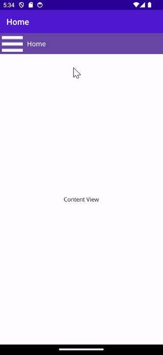 How To Toggle The Navigation Drawer In Net Maui Sfnavigationdrawer