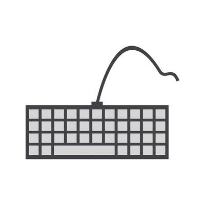 Keyboard Outline Vector Art Icons And Graphics For Free Download