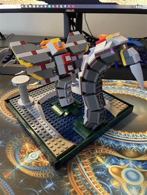I Built The Updated Zulrah Lego Model From Ovrreaction R 2007scape