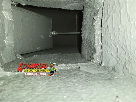 Residential Duct Encapsulation Coating Advanced Air Duct Cleaning