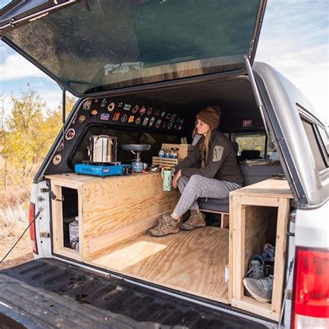 Truck Build Out Truck Topper Camping Setup Truck Camping Build