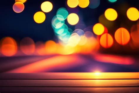 Premium Ai Image Bokeh Background