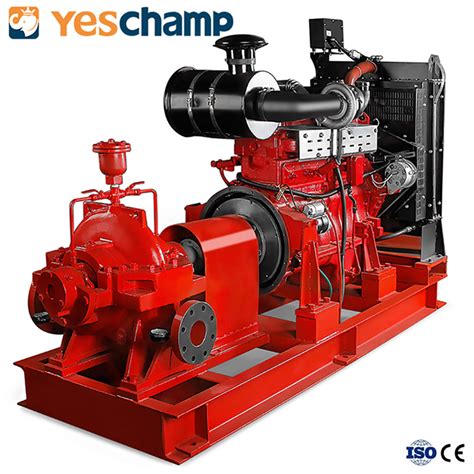 Diesel Driven Fire Fighting Pump System With High Pressure Fire